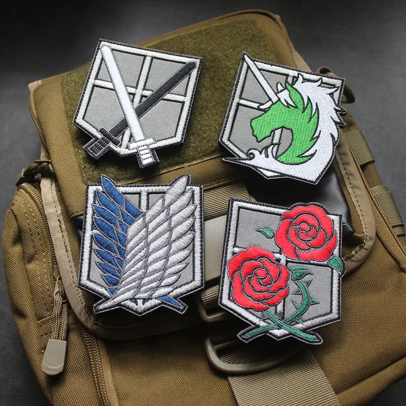 Attack on Titan Embroidered Patch