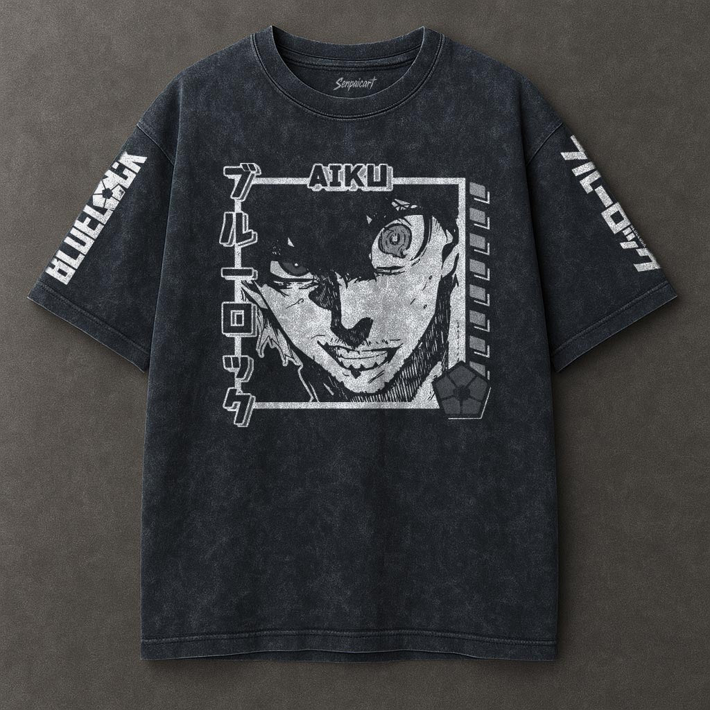 Blue Lock Extended Blue Washed T-shirt